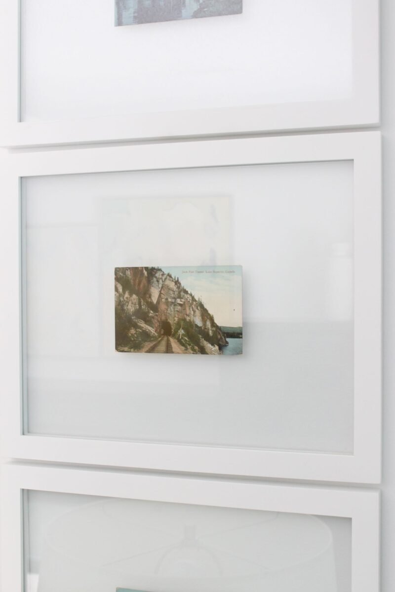 How to Frame Vintage Postcards | Dans le Lakehouse