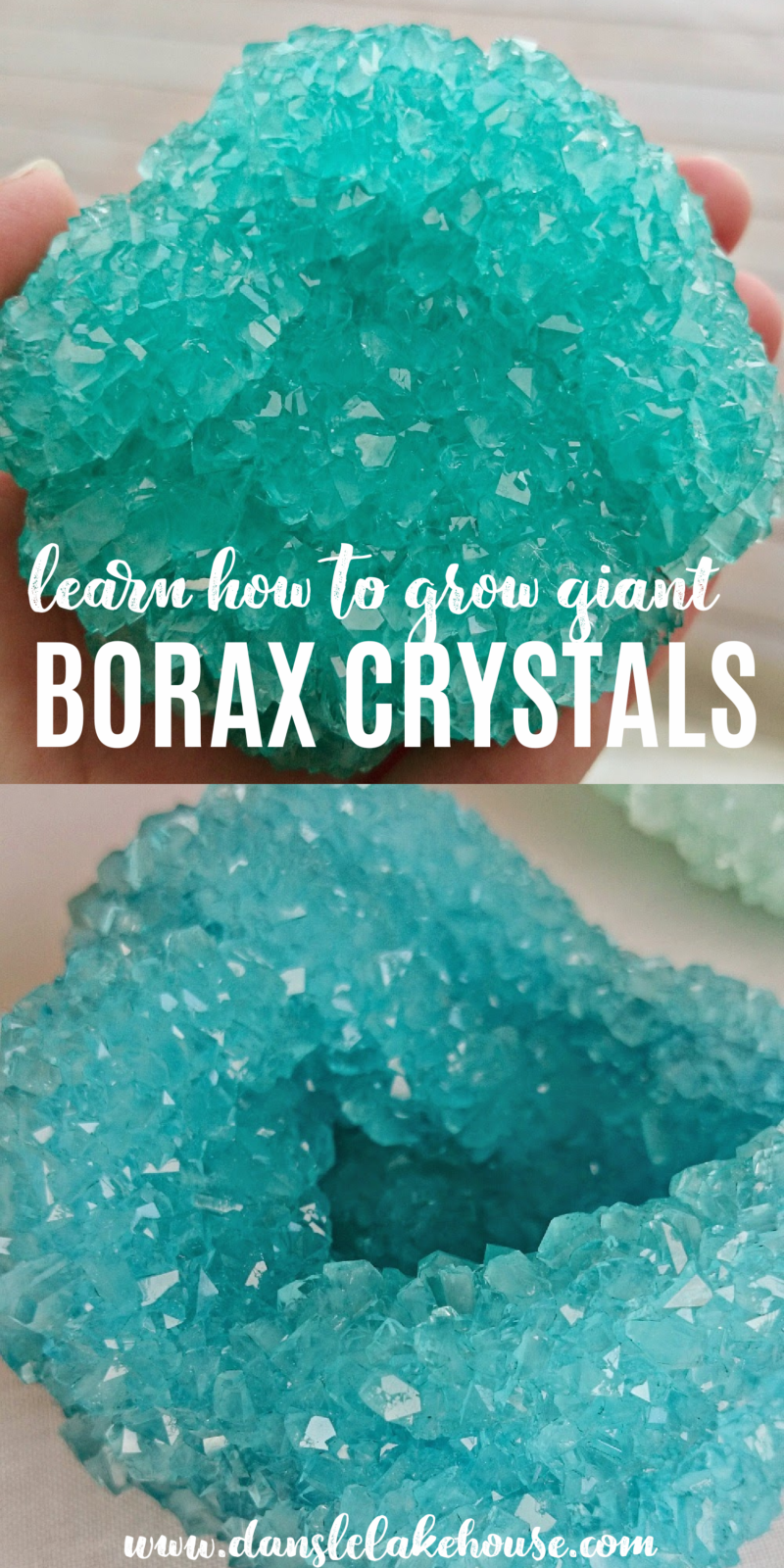 DIY Borax Crystals: How to Grow HUGE Borax Crystals | Dans le Lakehouse