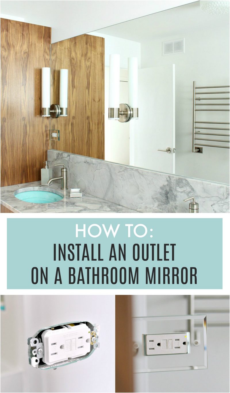 Bathroom Update: How to Install Bathroom Sconces on a Mirror | Kohler ...