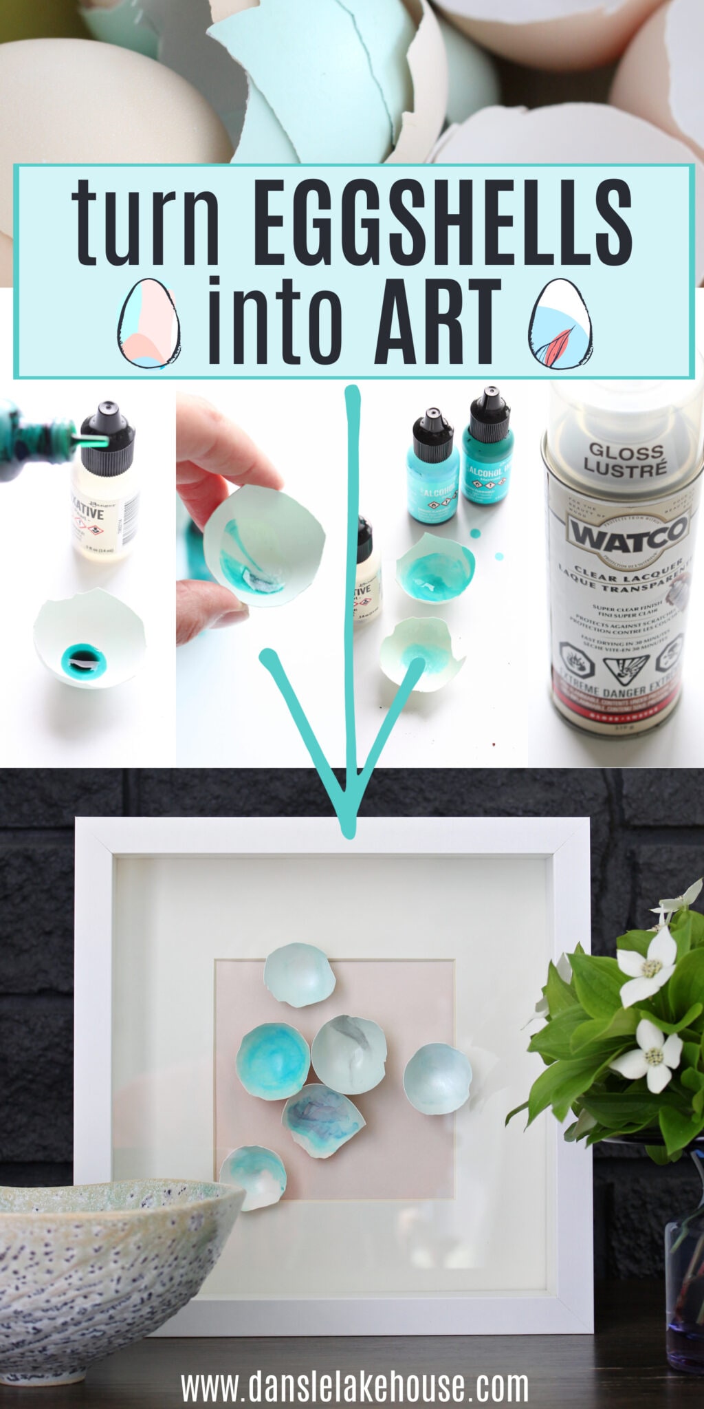 DIY Egg Shell Art | Dans le Lakehouse
