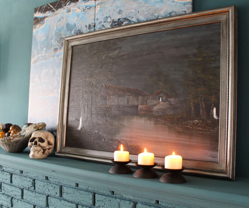 DIY Thrifted Ghost Painting (Video Tutorial) | Dans le Lakehouse