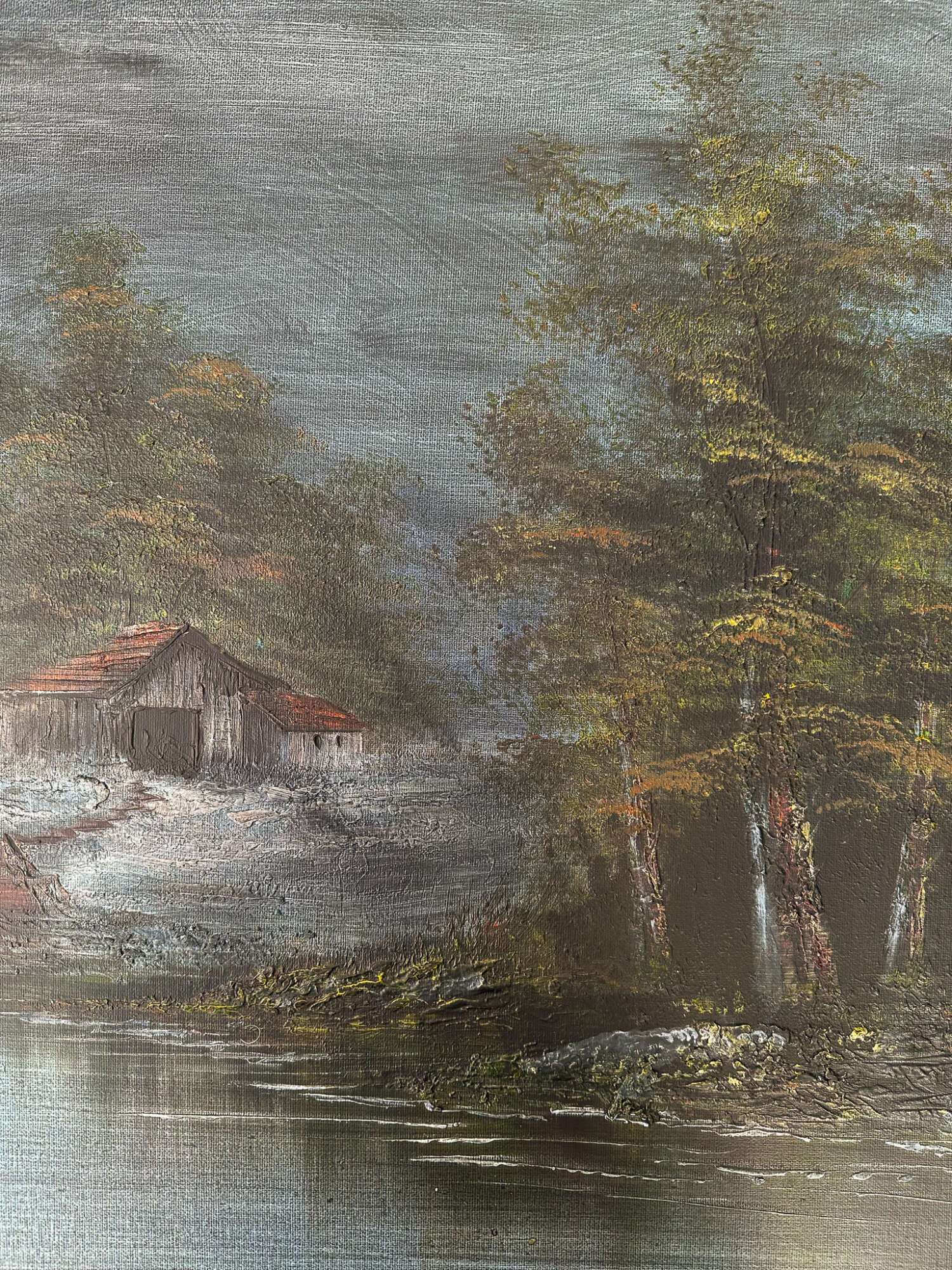 DIY Thrifted Ghost Painting (Video Tutorial) | Dans le Lakehouse