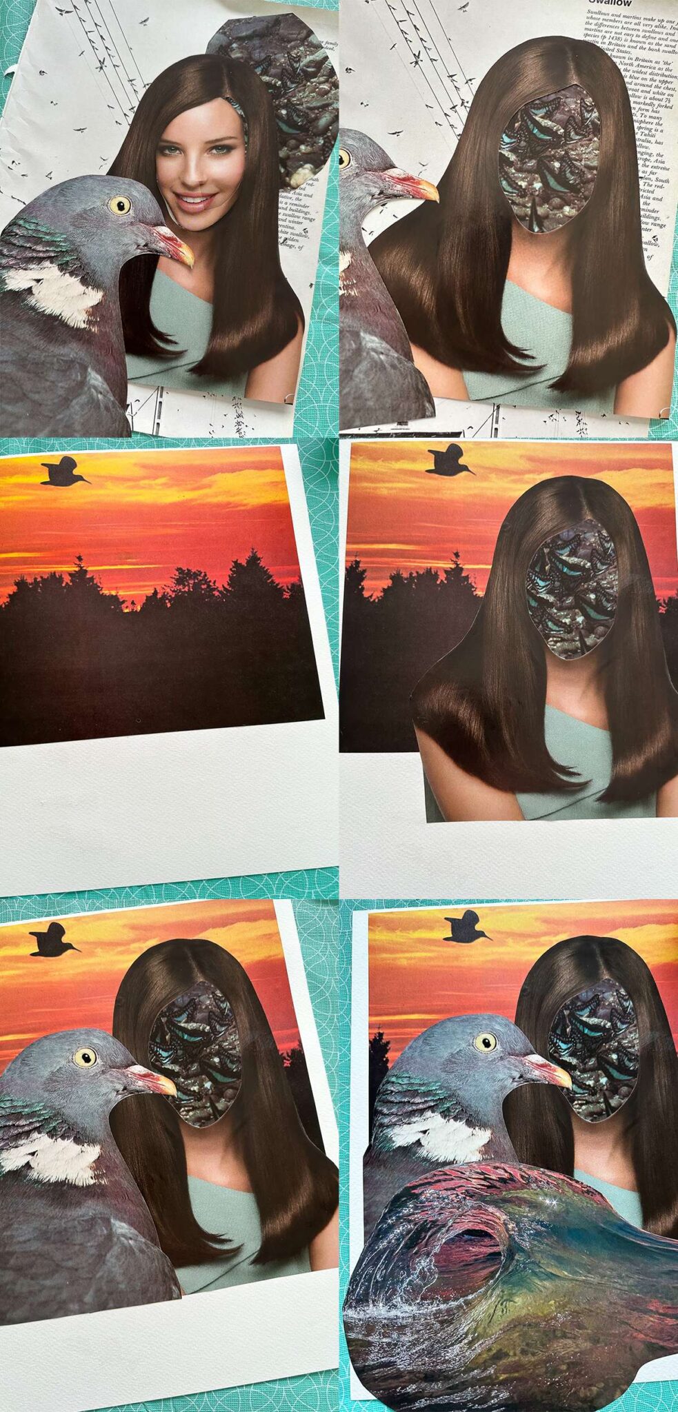 DIY Collage Art Examples + How to Collage | Dans le Lakehouse
